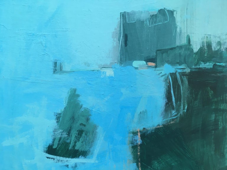 Janet Keith - Janet Keith, Strong Fjord, Original Abstract Landscape ...