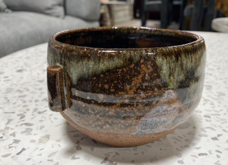 Janet Leach Signed British Studio Pottery Japanese Chawan Tea Bowl with ...