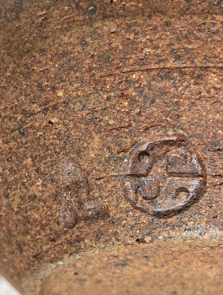 Janet Leach Signed British Studio Pottery Japanese Chawan Tea Bowl with ...