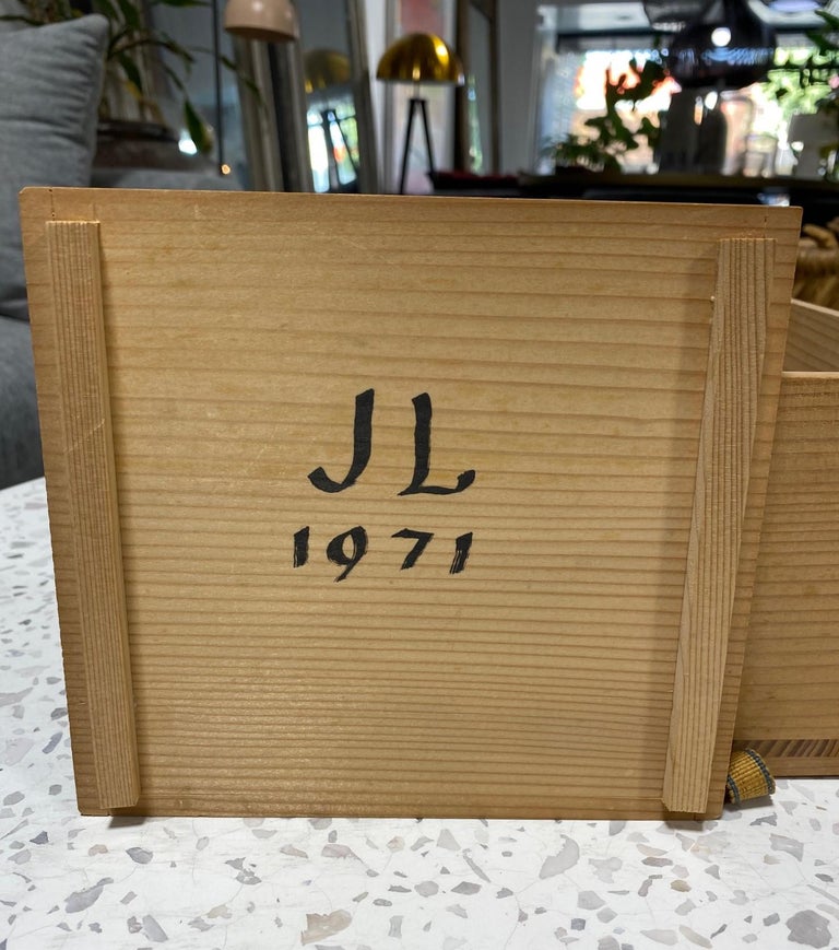 Janet Leach Signed British Studio Pottery Japanese Chawan Tea Bowl with ...