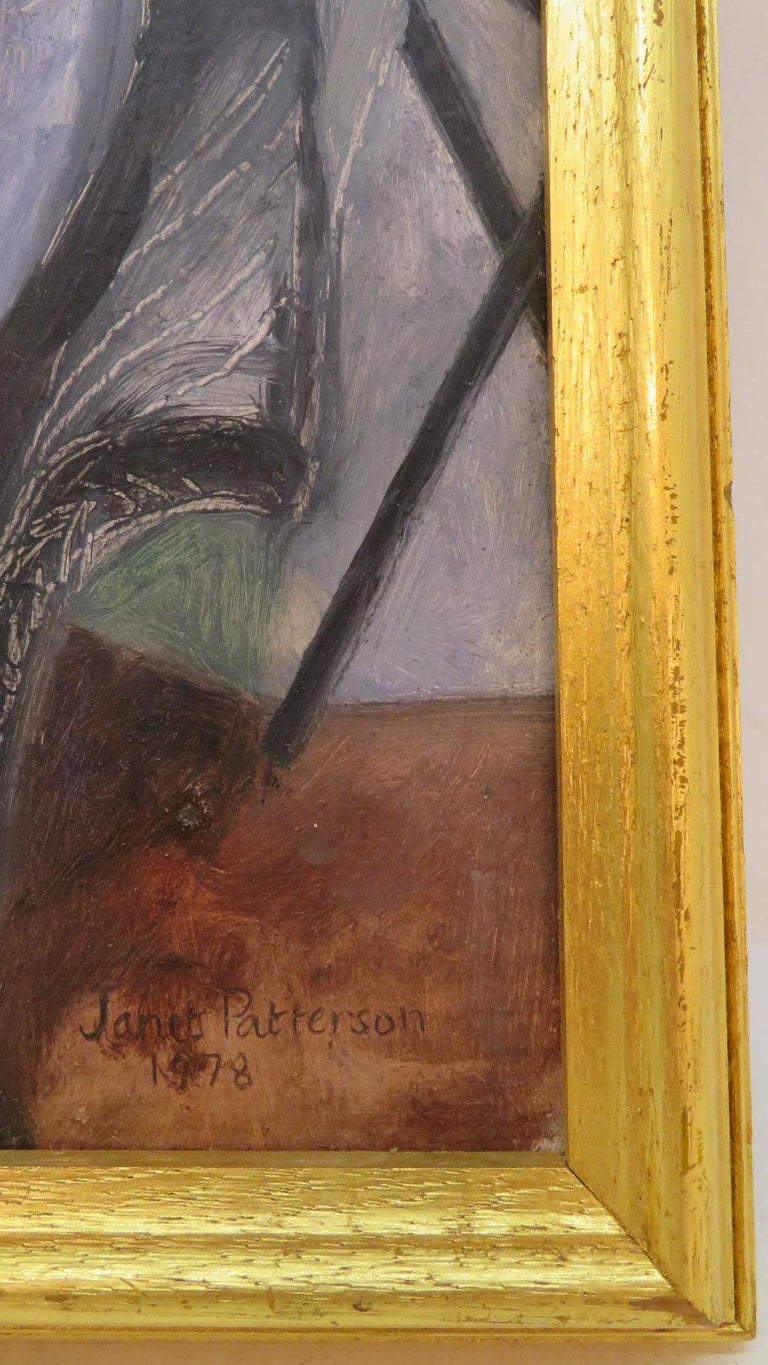 Janet Patterson - Original Scottish Modernist Oil Painting c.1965 ...
