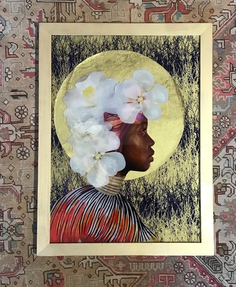 Janice Frame - « Black Girl Magic » - Représentation en blanc et or d ...