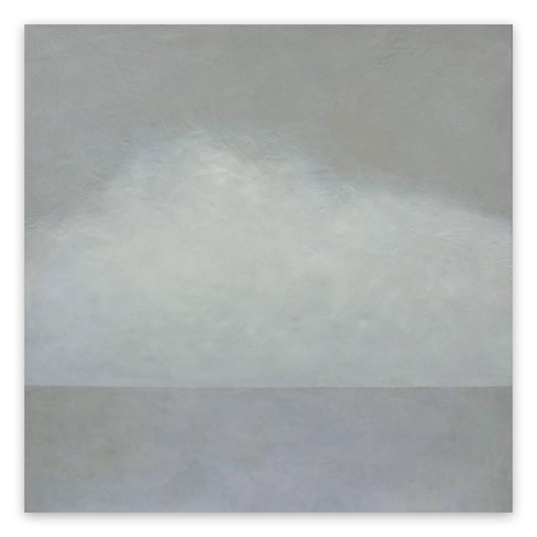 Janise Yntema - Ambient Grey (Abstract Painting) For Sale at 1stDibs