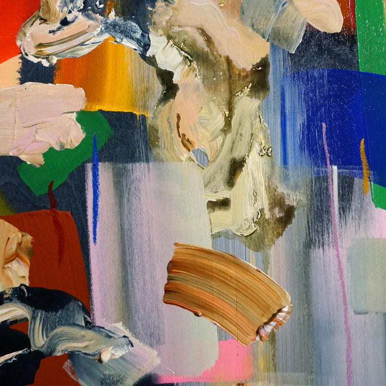 Janna Watson - Falling Towards Myself, Large Square Multicolored ...