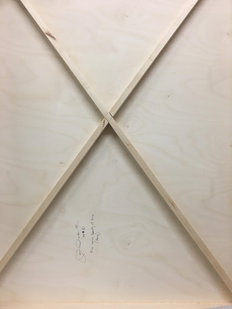 Janna Watson - Five Voices Speaking At Once Family, Abstract Painting ...