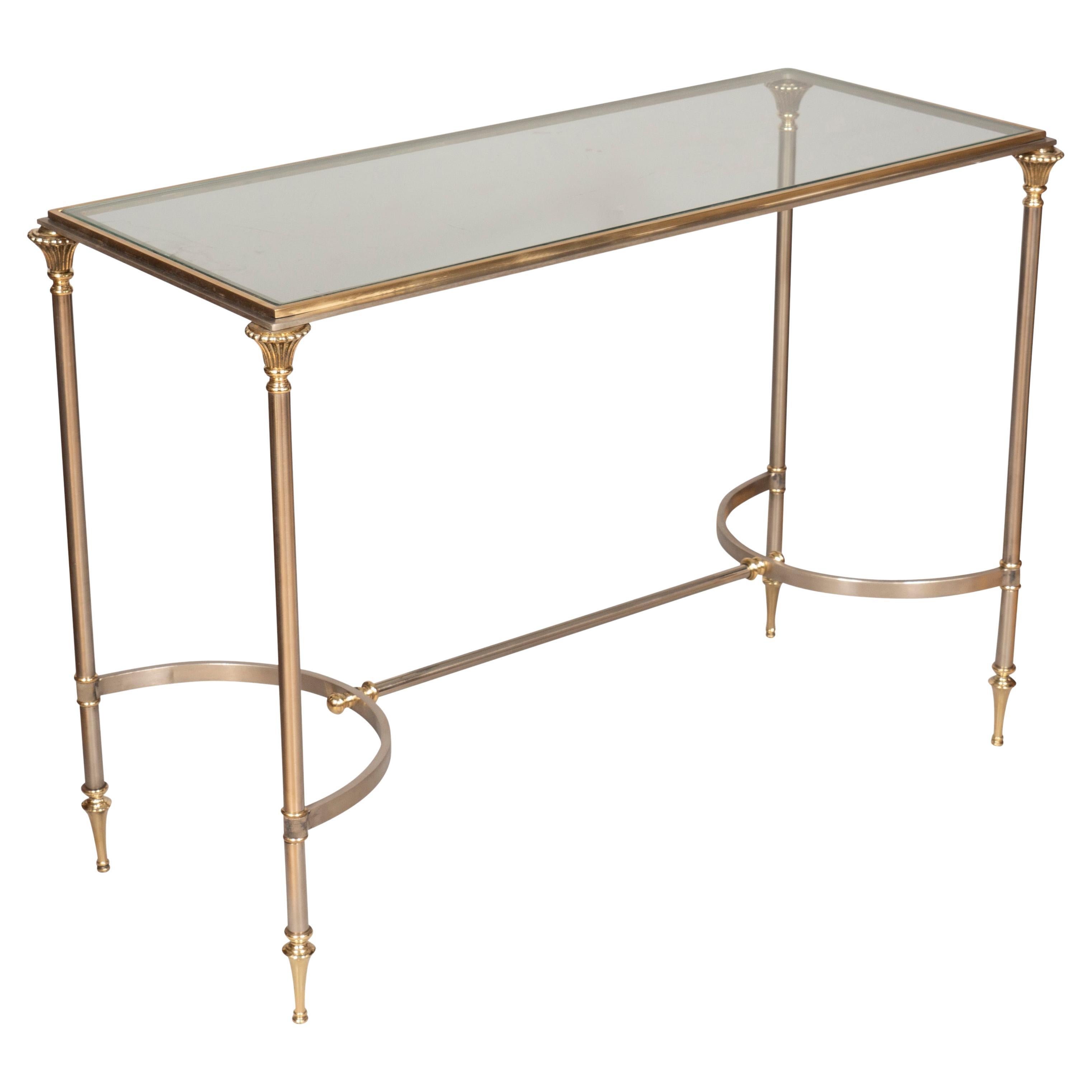 Jansen Style Brass Tables For Sale at 1stDibs