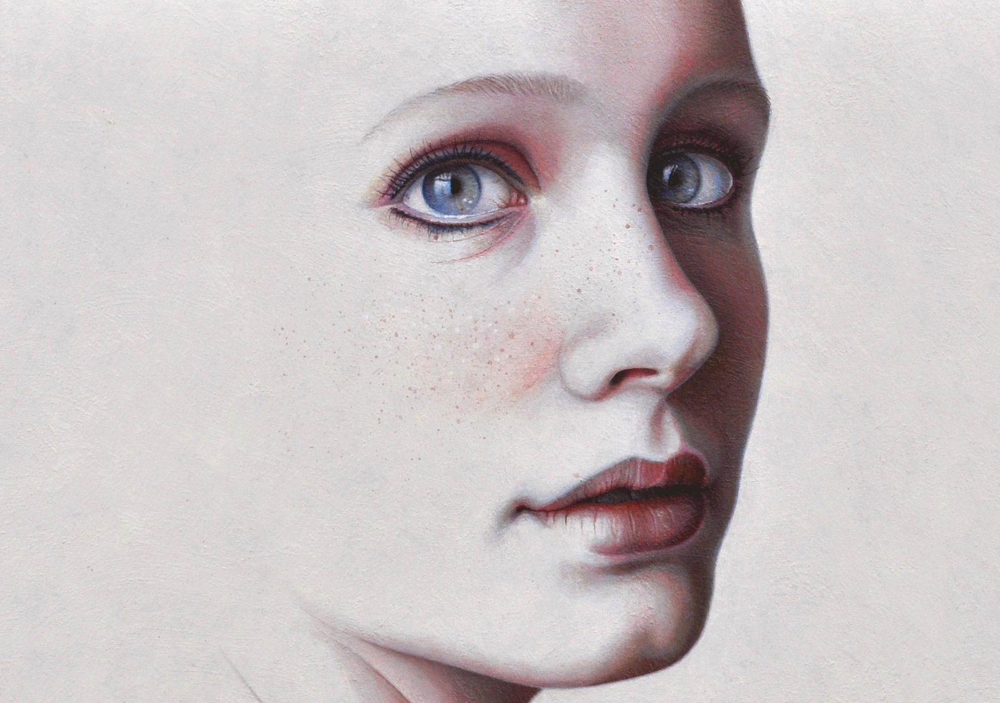 Jantina Peperkamp - Kira- 21st Century Contemporary Portrait Painting by Dutch Jantina Peperkamp ...