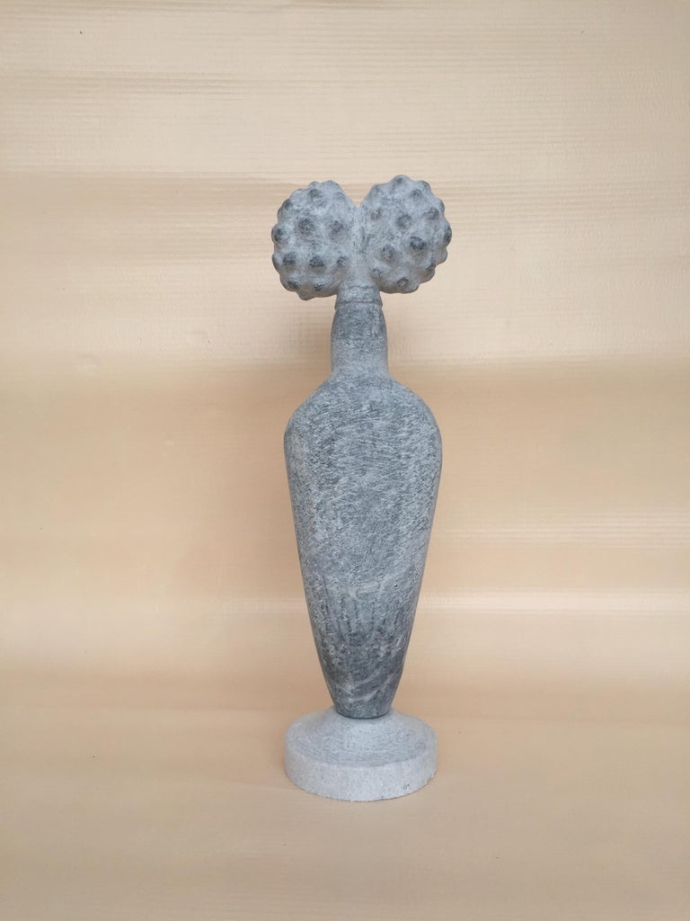 Janus, 2021, Marble Sculpture by Tom von Kaenel For Sale at 1stDibs