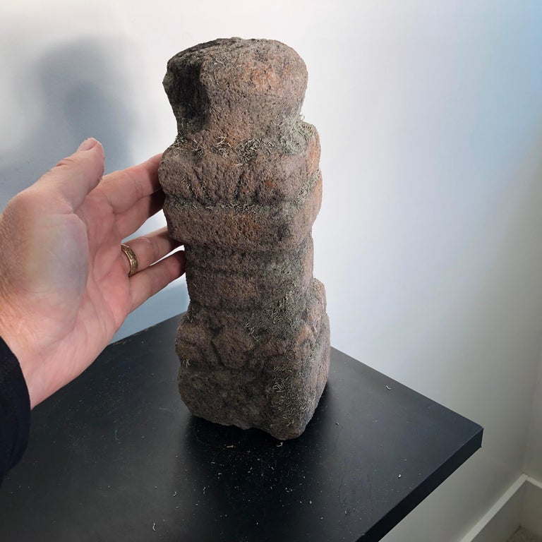 Japan "5 Elements" Ancient Earth, Water, Wind, Fire Stone Stupa, 400 ...