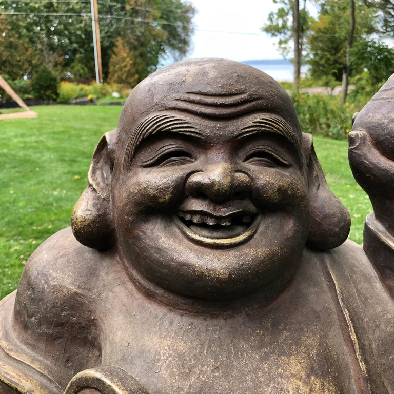 Japan Big Joyful Buddha Hotai Protector of Children and Women, 34" at ...
