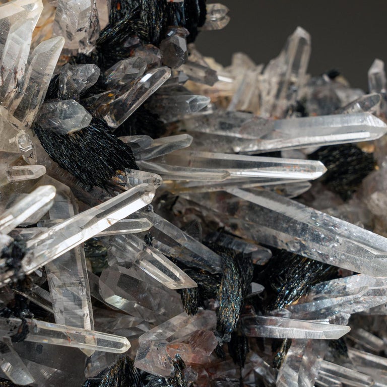 Japan Law Twin Quartz with Hematite Rosettes from Guangdong, China For ...