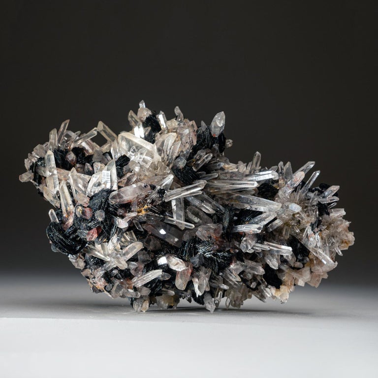 Japan Law Twin Quartz with Hematite Rosettes from Guangdong, China For ...