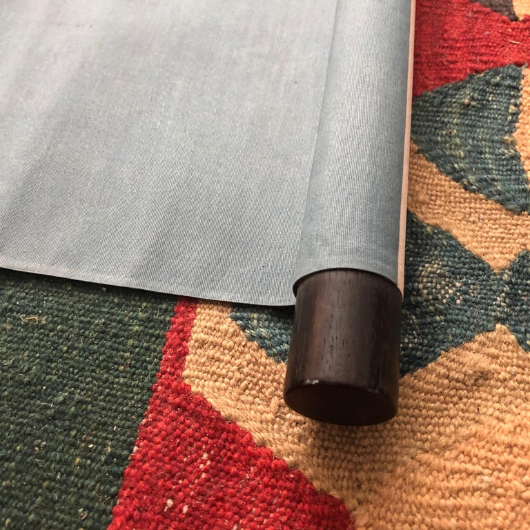 Japan Old Hoju Wish Granting Jewel Silk Scroll Hand Painted Calligraphy ...