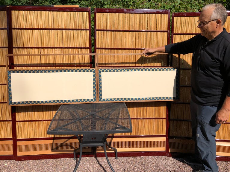 Japan Small Folding Two-Panel Furosaki Tea Screen "Contemporary ...