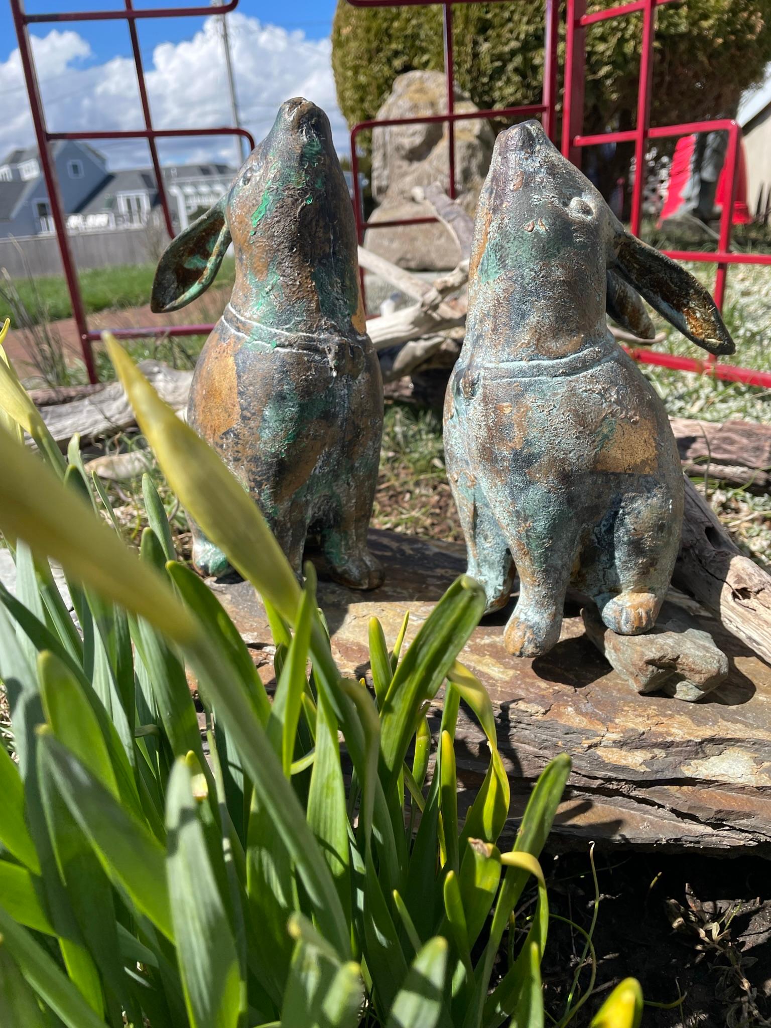 Japan Tallest Pair “Moon Gazing" Rabbits Usagi, Your Gallery and Garden ...