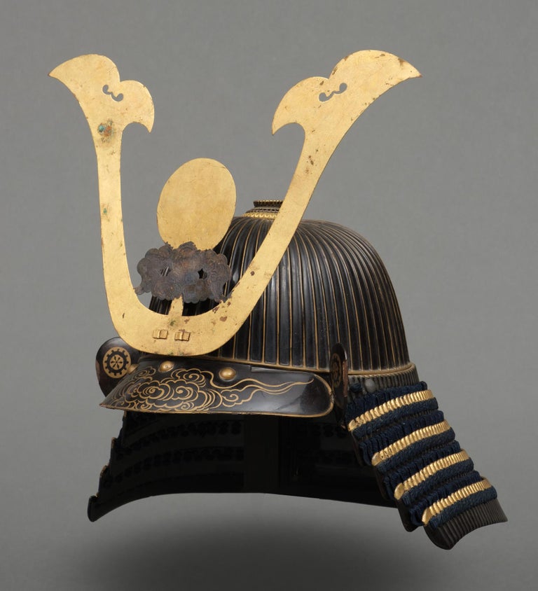 Japanese 18th Century 62-Plate Kabuto 兜 'Helmet' Finished with Lacquer ...