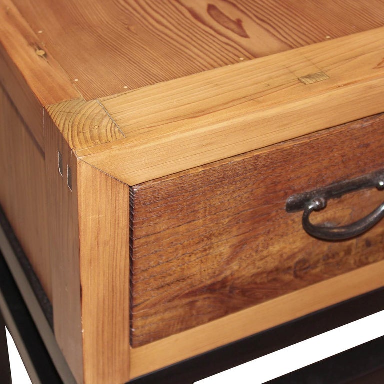 Japanese 5-Drawer Console Table at 1stDibs