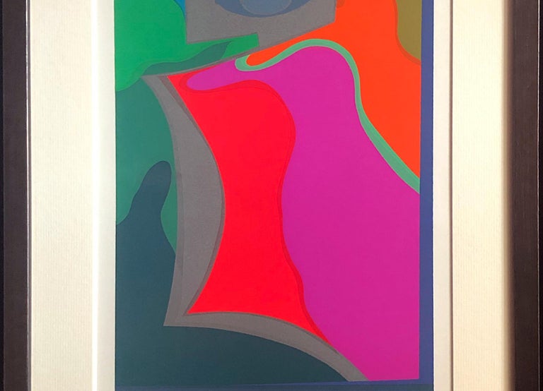 Japanese Abstract Expressionist Serigraphs, Signed and Numbered ...