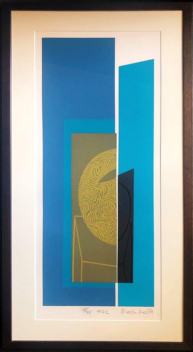 Japanese Abstract Expressionist Serigraphs, Signed and Numbered ...