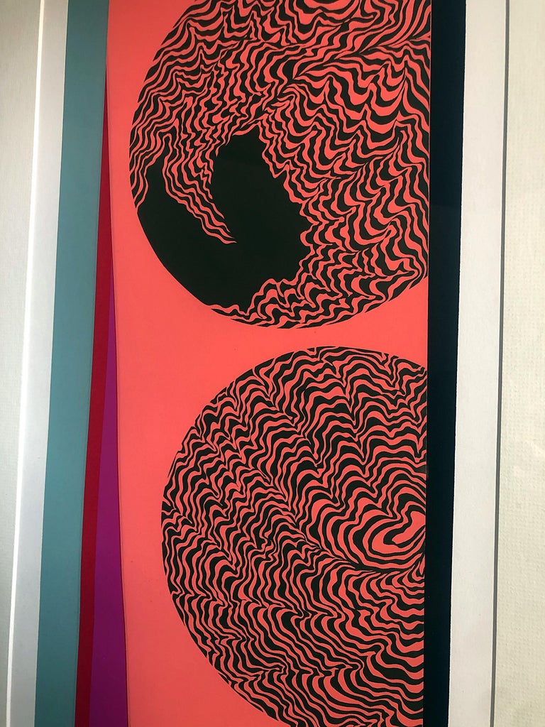 Japanese Abstract Expressionist Serigraphs, Signed and Numbered ...