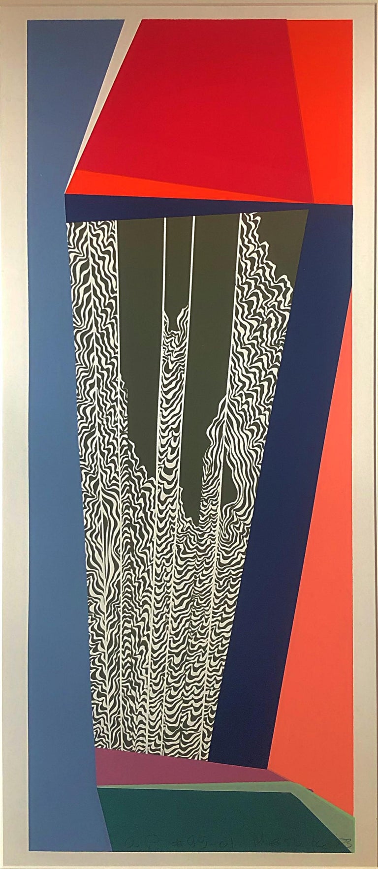 Japanese Abstract Expressionist Serigraphs, Signed and Numbered ...