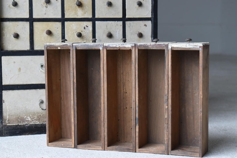 Japanese Antique Apothecary Drawers 1800s-1860s / Tansu Storage Wabi ...