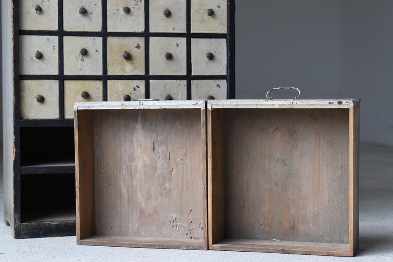 Japanese Antique Apothecary Drawers 1800s-1860s / Tansu Storage Wabi ...