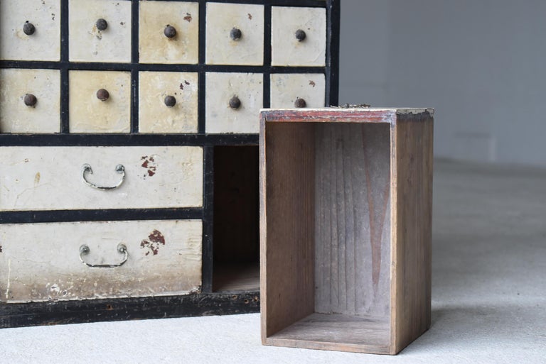 Japanese Antique Apothecary Drawers 1800s-1860s / Tansu Storage Wabi ...