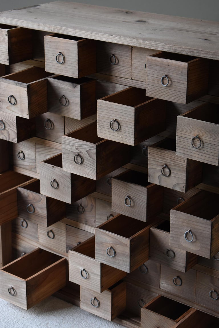 Japanese Antique Apothecary Drawers 1860s-1900s/Tansu Storage Mingei ...