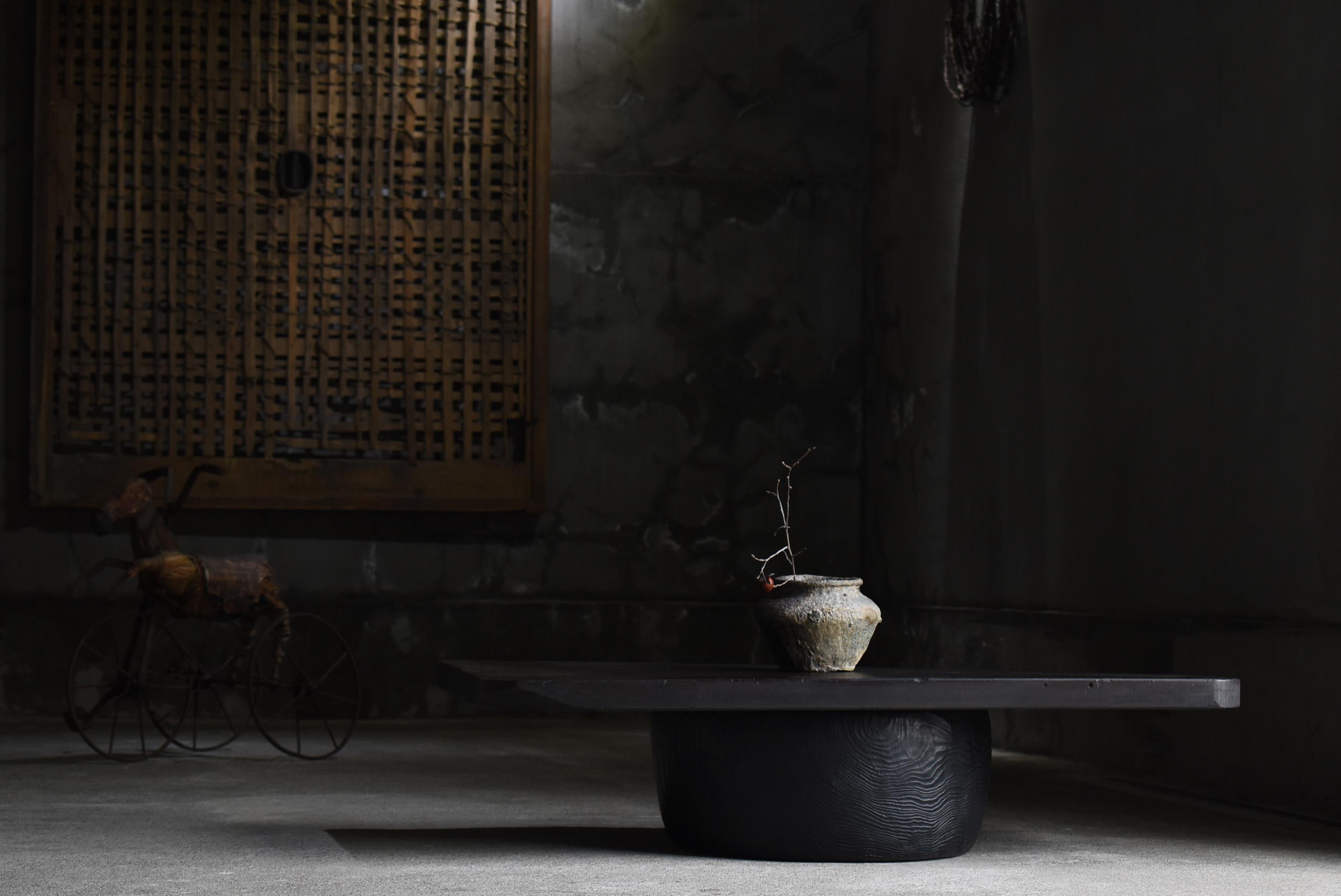 Japanese Antique Black Low Table 1860s-1920s / Primitive Sofa Table ...