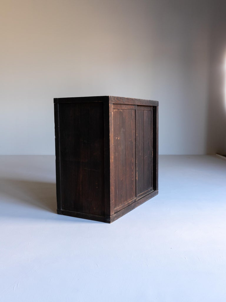 Japanese Antique Cabinet 1860s-1900s / Tansu Chests of Drawer Wabi Sabi ...