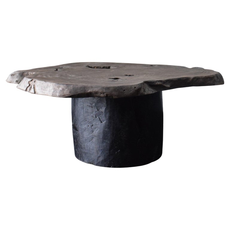 Japanese Antique Coffee Table / Primitive Exhibition Stand / Wabisabi ...