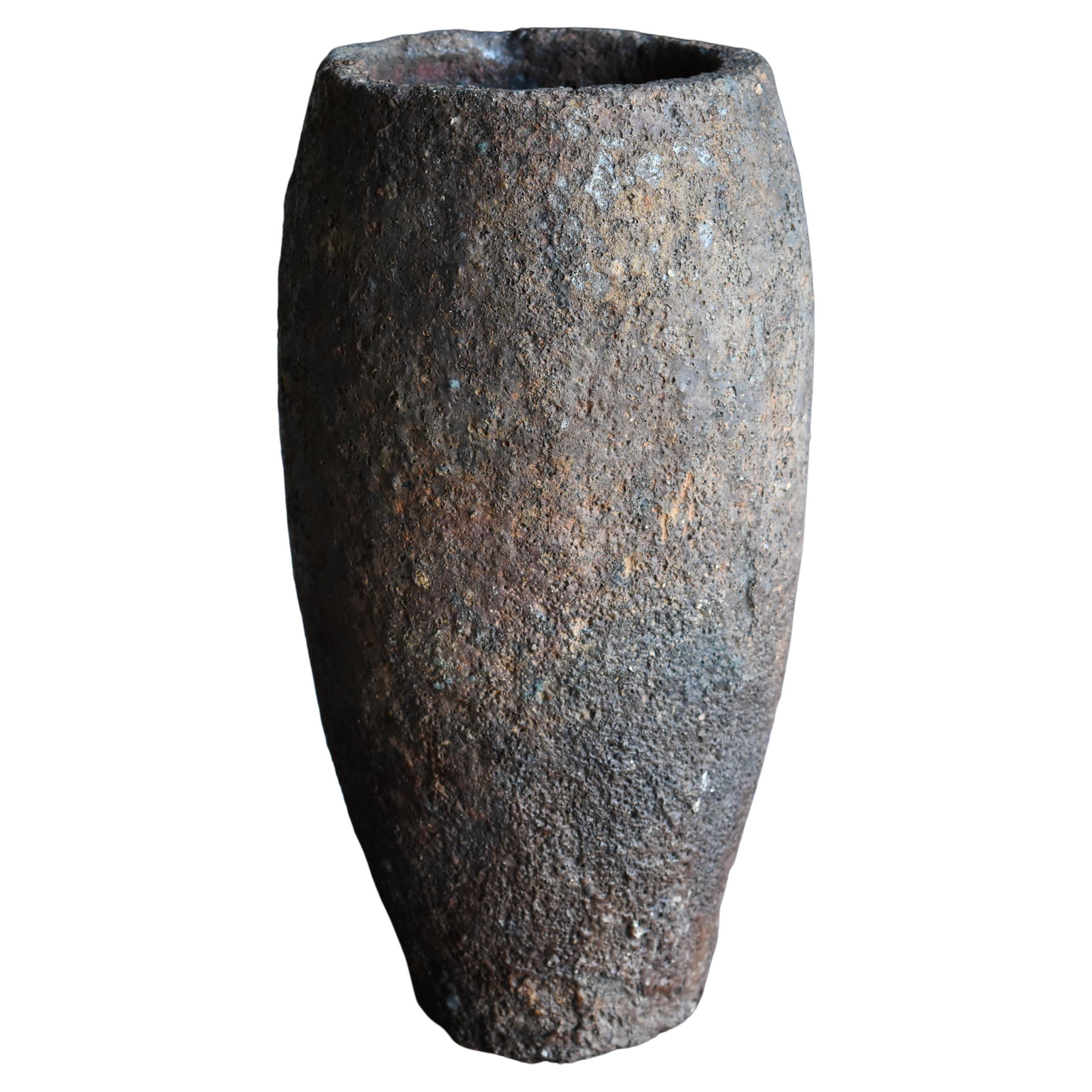 Japanese Antique Crucible 1920s-1940s / Melting Pot Flower Vase ...