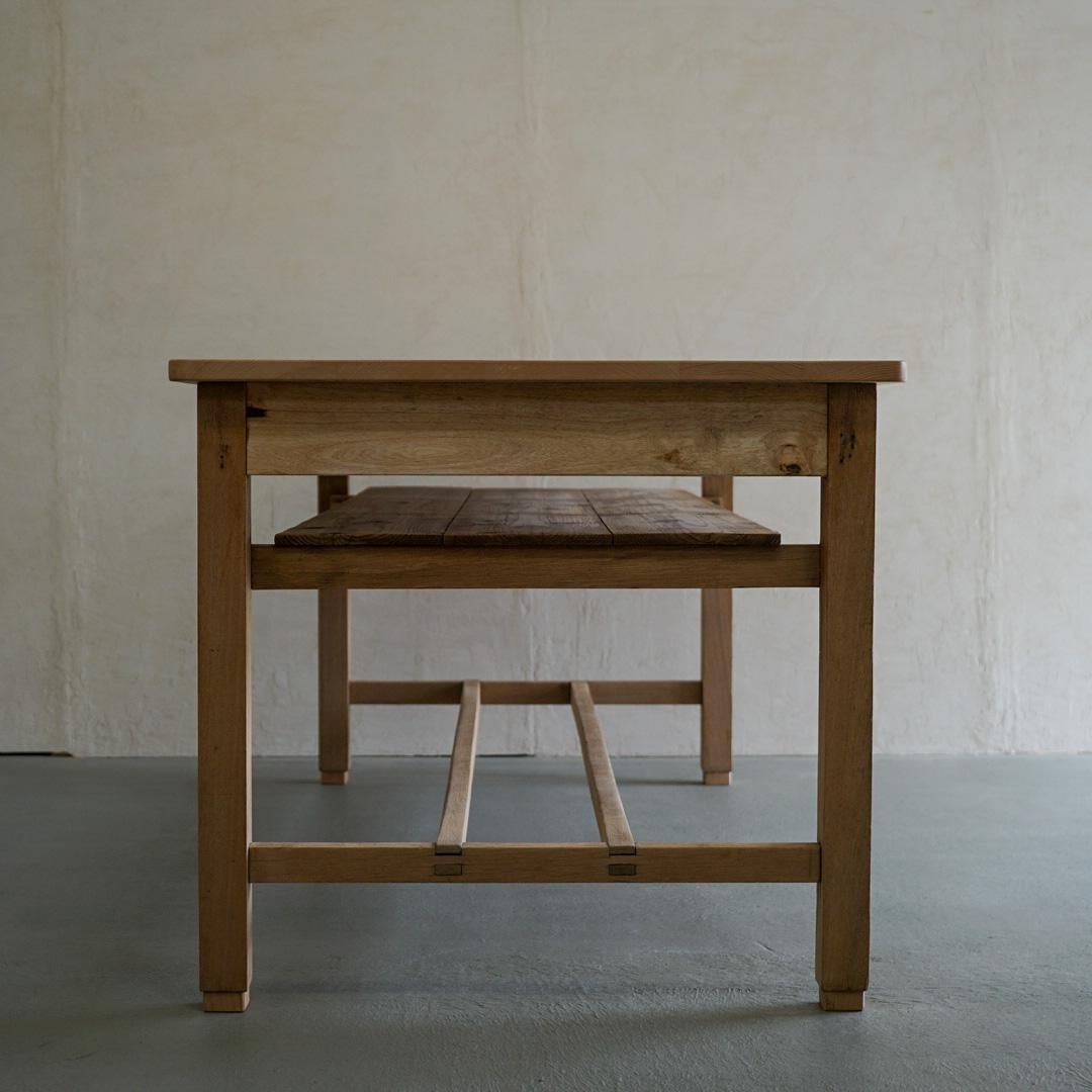 Japanese Antique Dining Table 1950s-1960s Primitive Japandi For Sale at ...