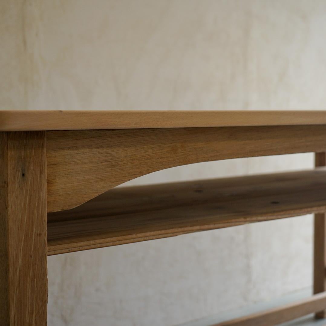 Japanese Antique Dining Table 1950s-1960s Primitive Japandi For Sale at ...