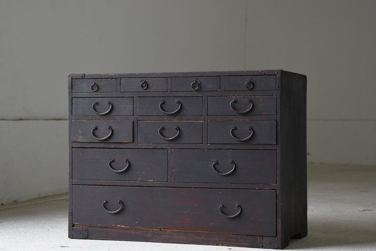 Japanese Antique Drawer 1860s-1900s / Storage Tansu Chests of Drawers ...