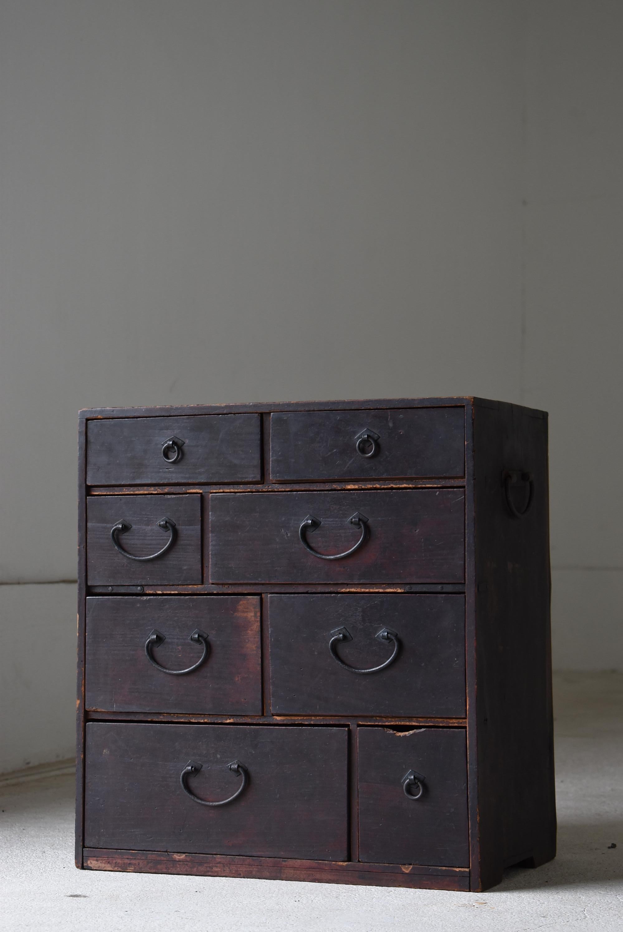 Japanese Antique Drawer 1860s-1900s / Tansu Chests of Drawers Wabi Sabi ...