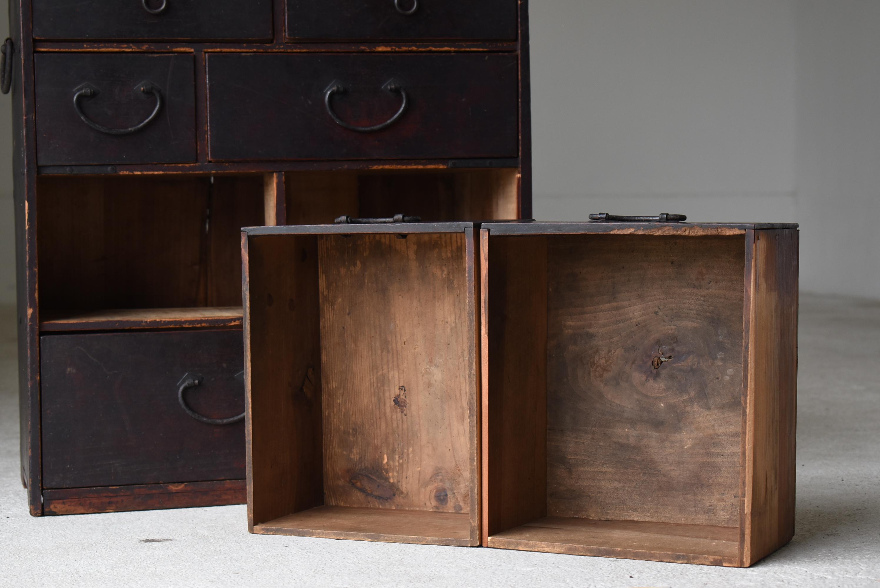 Japanese Antique Drawer 1860s-1900s / Tansu Chests of Drawers Wabi Sabi ...