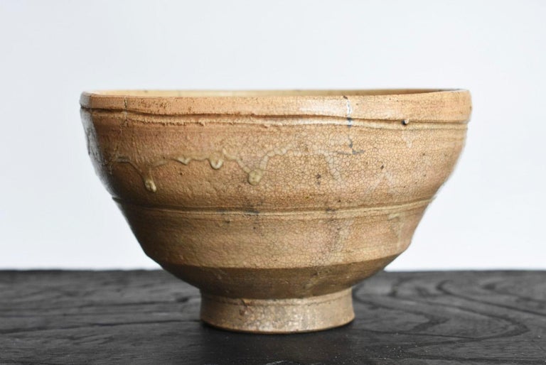 Japanese Antique Earthenware Tea Bowl/Edo Period/1700-1800/'Hagi Ware ...