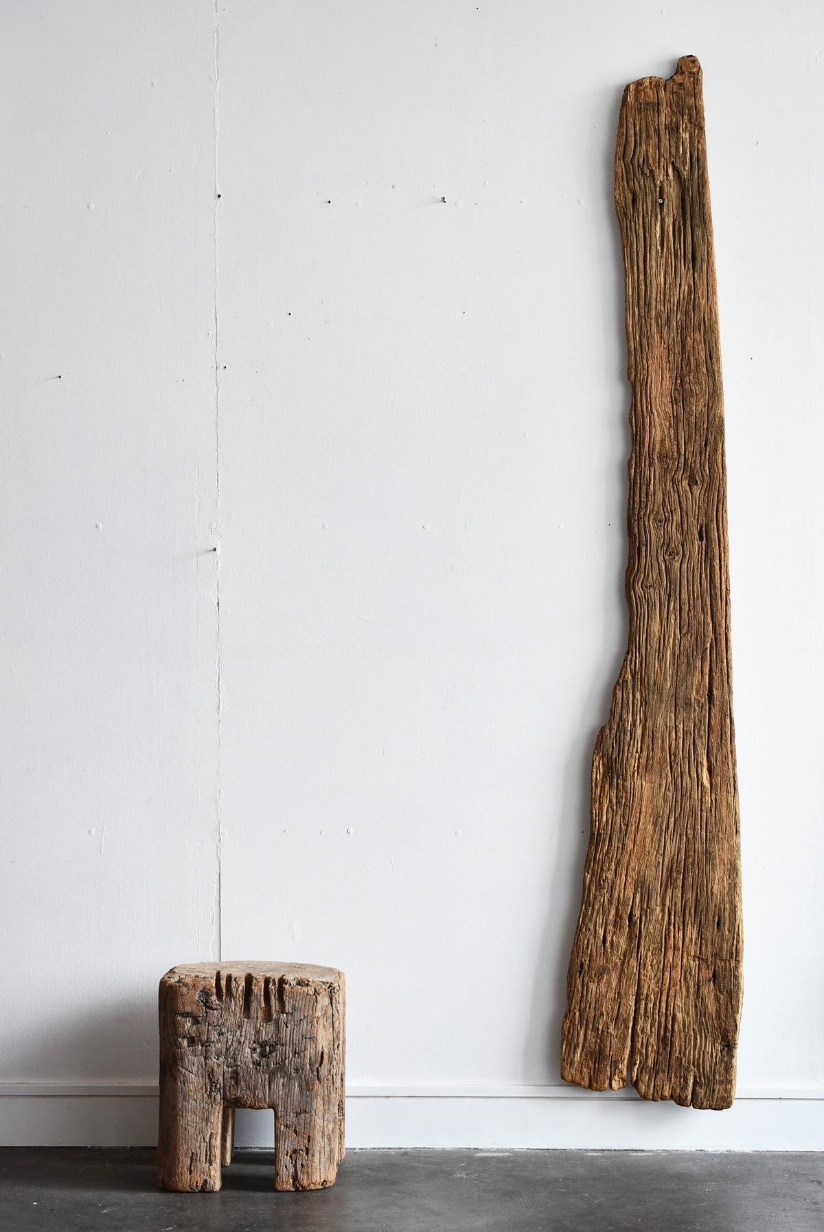 Japanese Antique Folk Implements / Old Boards / Boat Boards, Boat Oar ...