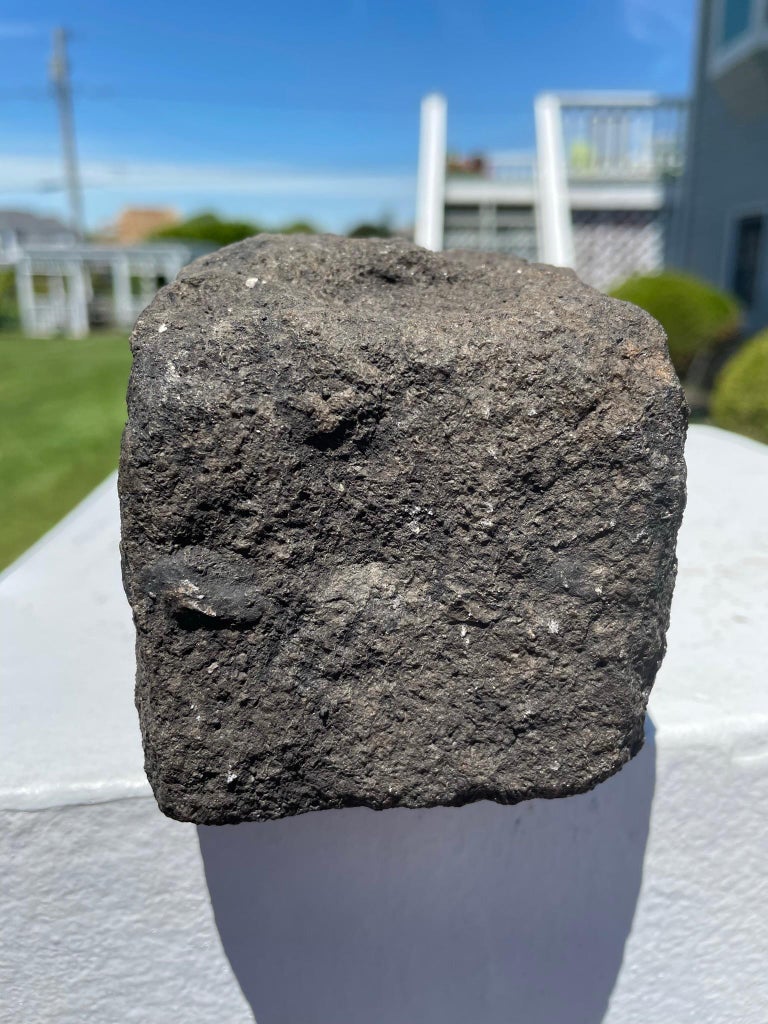 Japanese Antique Garden Stone Five Elements Earth, Wood, Water, Fire ...