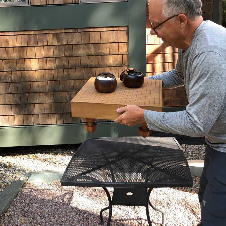 Japanese Antique GO Game Complete Set at 1stDibs