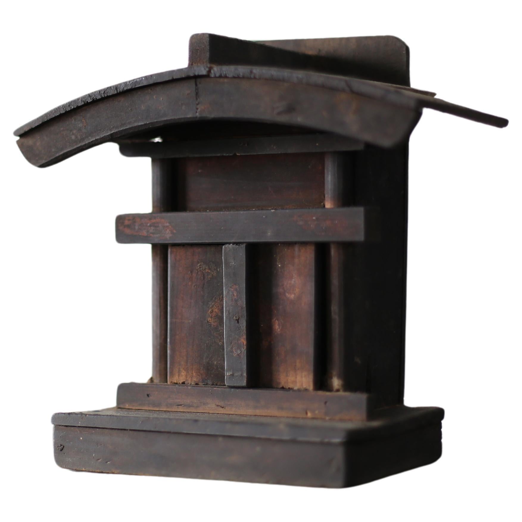 Japanese Antique God's House "Zushi" 1800s-1860s / Mingei Wabi Sabi ...