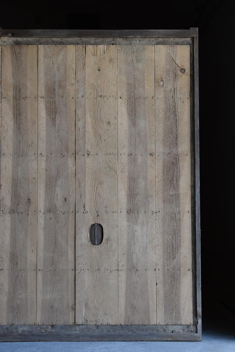 Japanese Antique Huge Door 1860s-1900s / Architecture Object Wabi Sabi ...