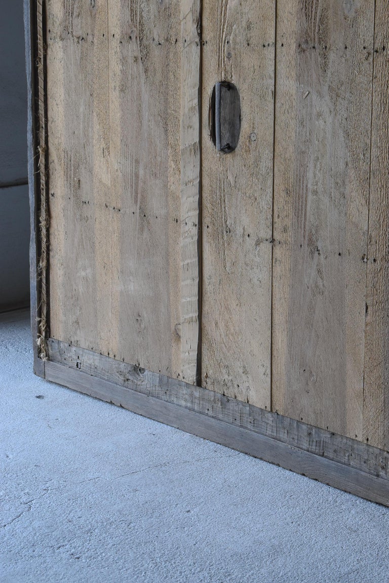 Japanese Antique Huge Door 1860s-1900s / Architecture Object Wabi Sabi ...