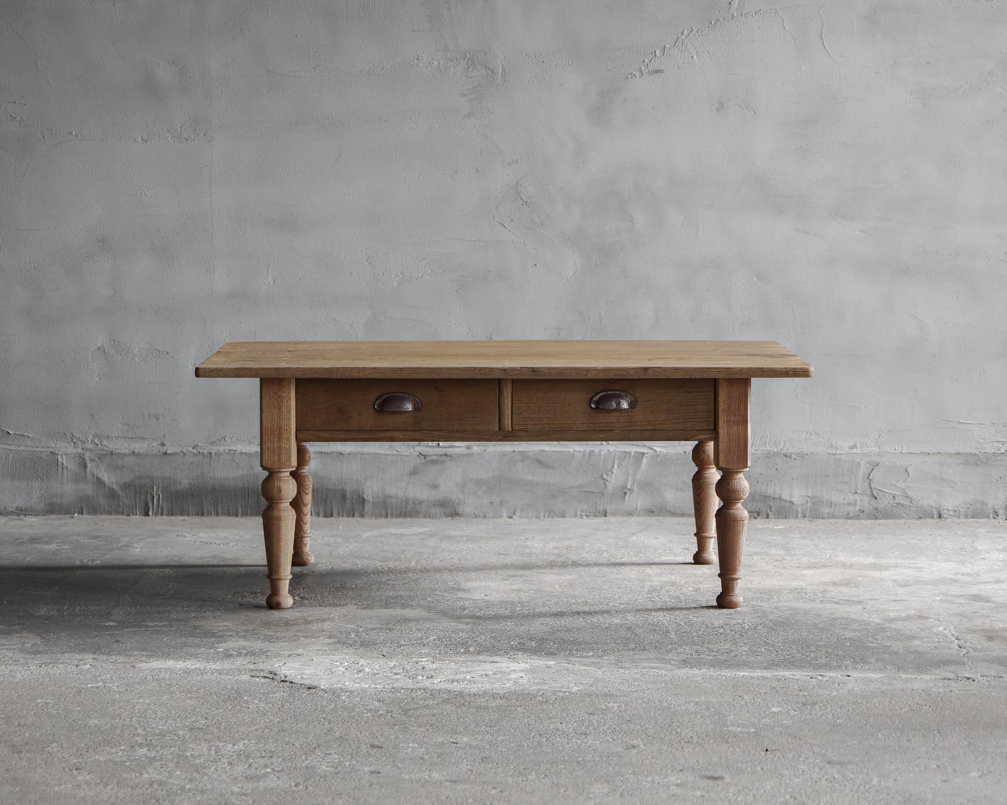 Japanese Antique, Japanese-style writing desk Early Showa Period(1926 ...