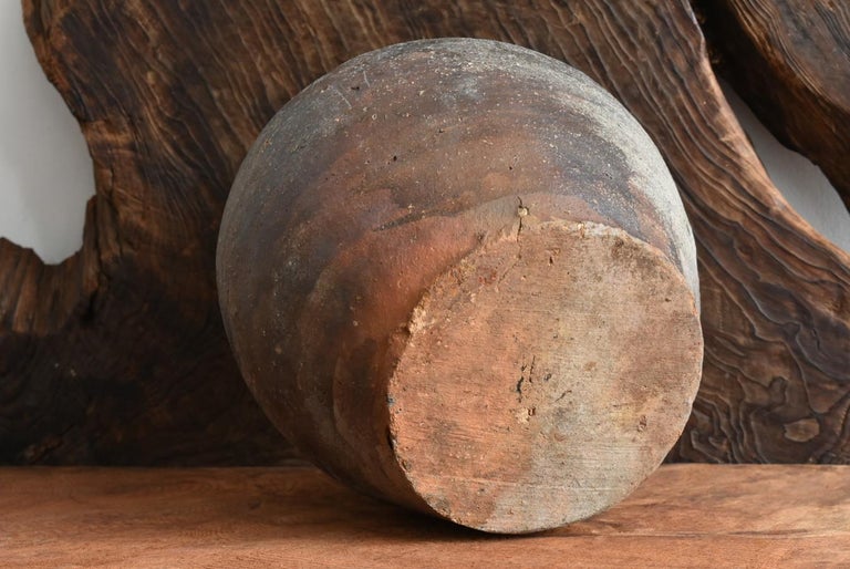 Japanese Antique Jar "e-chi-zen ware" 1603-1800 / Beautiful Baked Vase ...