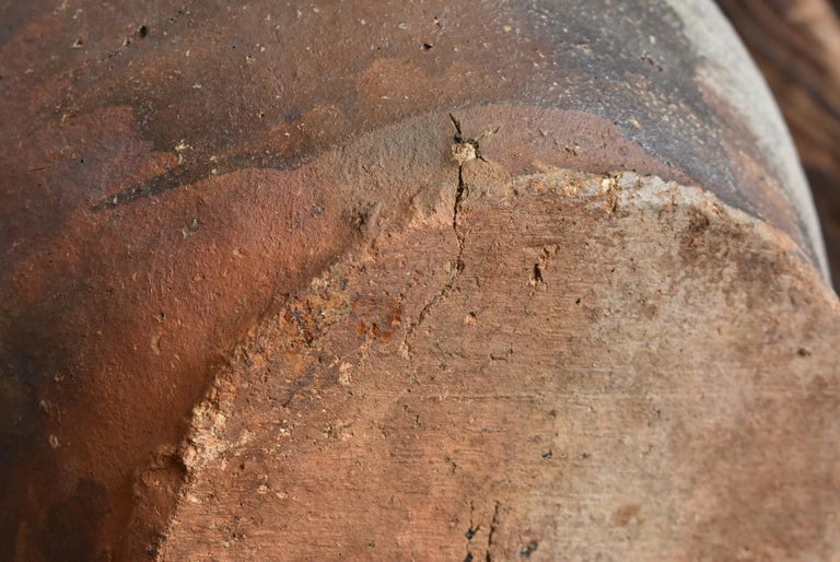 Japanese Antique Jar "e-chi-zen ware" 1603-1800 / Beautiful Baked Vase ...