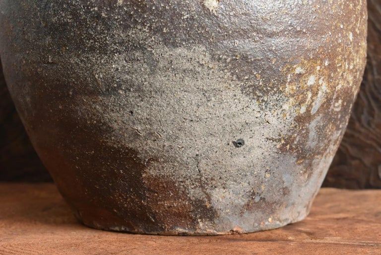 Japanese Antique Jar "e-chi-zen ware" 1603-1800 / Beautiful Baked Vase ...