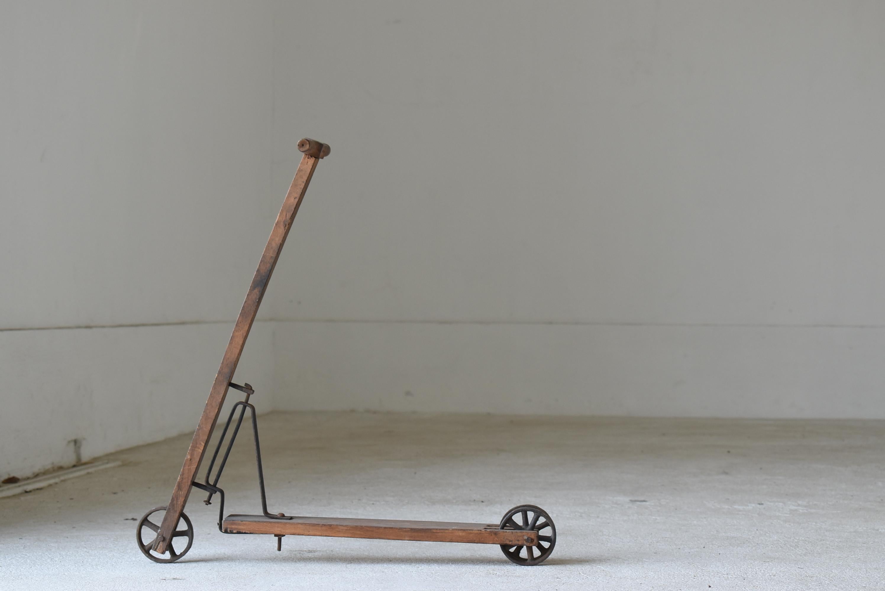 Japanese Antique Kick Scooter 1900s-1920s/Object Toys Decoration For ...